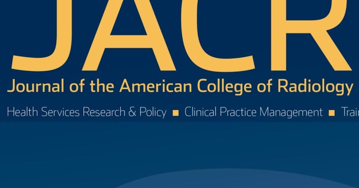Drs. Yang, Tang, and Telleria-Cano Published in JACR | Department of ...
